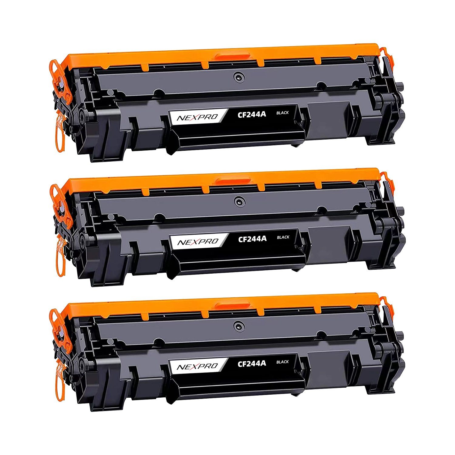 NEXPRO Tonerpatrone 3PK HP 44A CF244A schwarz Tonerkartusche für HP ...