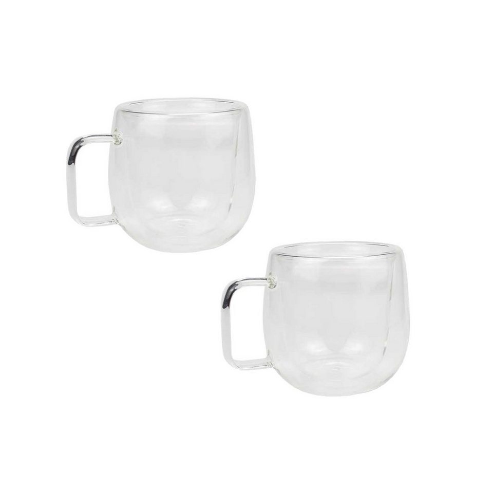Neuetischkultur Cappuccinotasse Cappuccinoglas Doppelwandig 300 Ml 2er