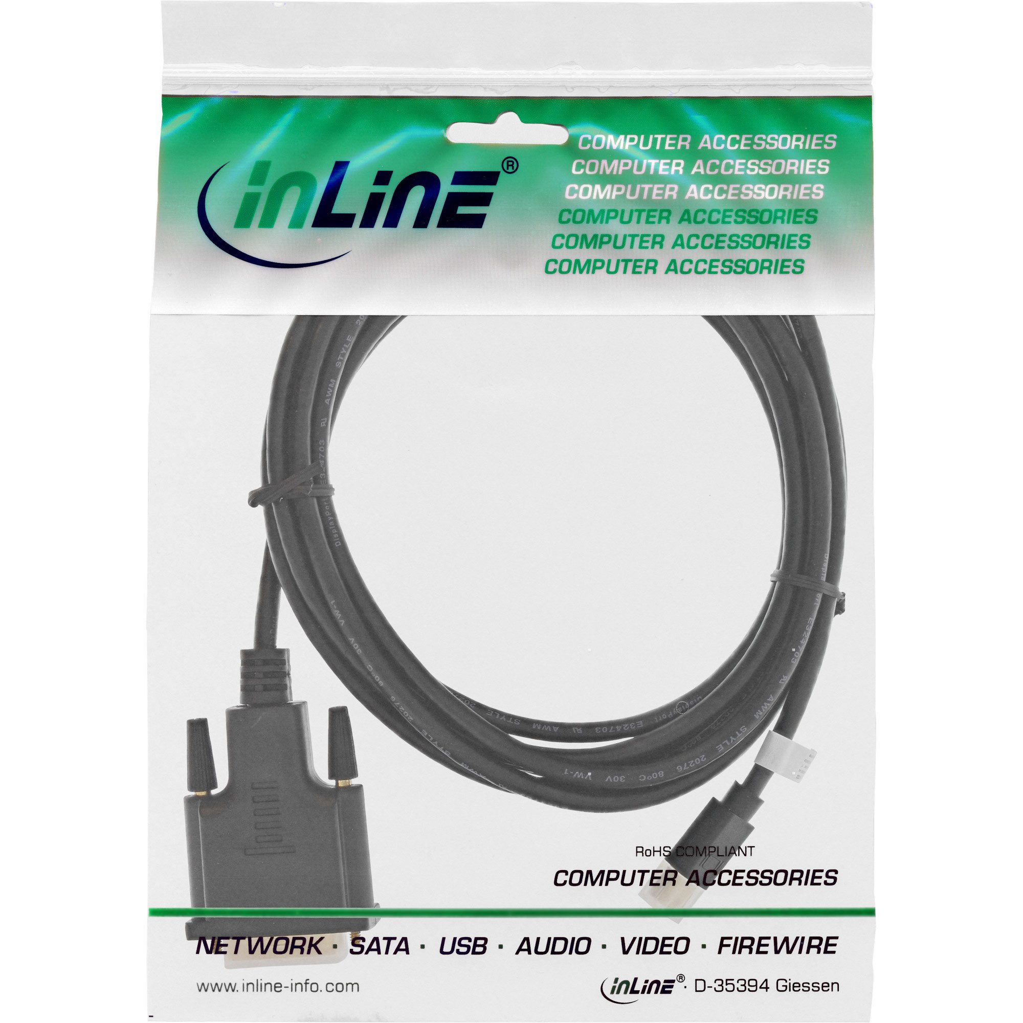 Inline TV-Kabel, DVB-C Fernsehgerät