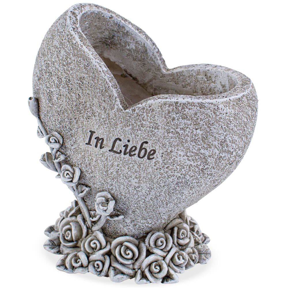 Matches21 Home And Hobby Blumentopf Grabvase Herz Rosenranke And In Liebe