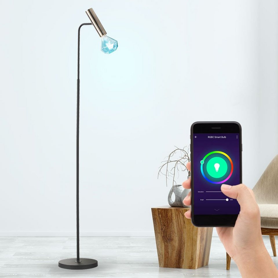 Etc Shop Led Stehlampe Leuchtmittel Inklusive Kaltweiß Warmweiß