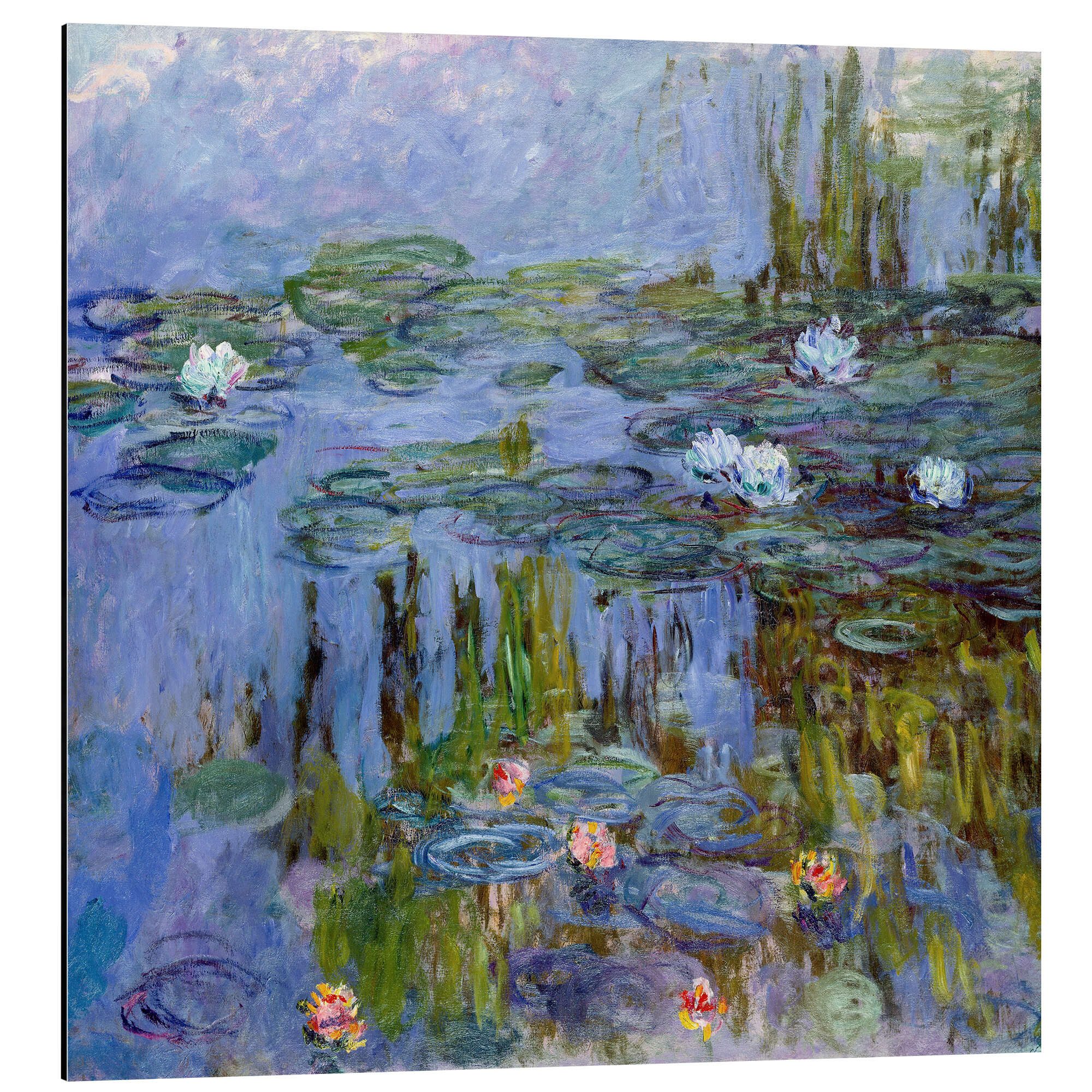 Posterlounge Alu Dibond Druck Claude Monet Seerosen 1915 Wohnzimmer