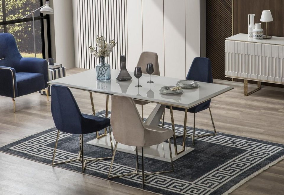 Jvmoebel Essgruppe Essgruppe Esszimmer Esstisch Garnitur Ess Stuhl