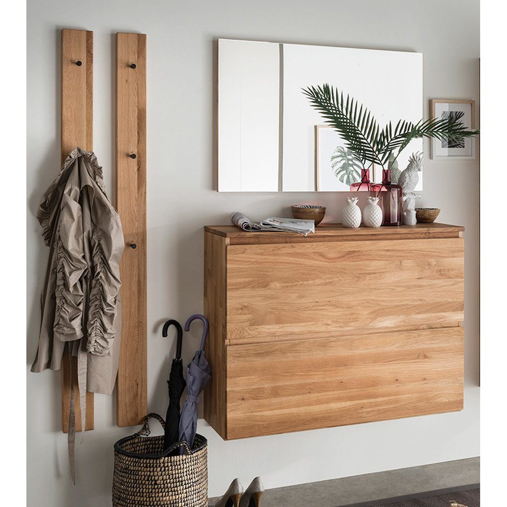 Garderobe Eiche Massiv