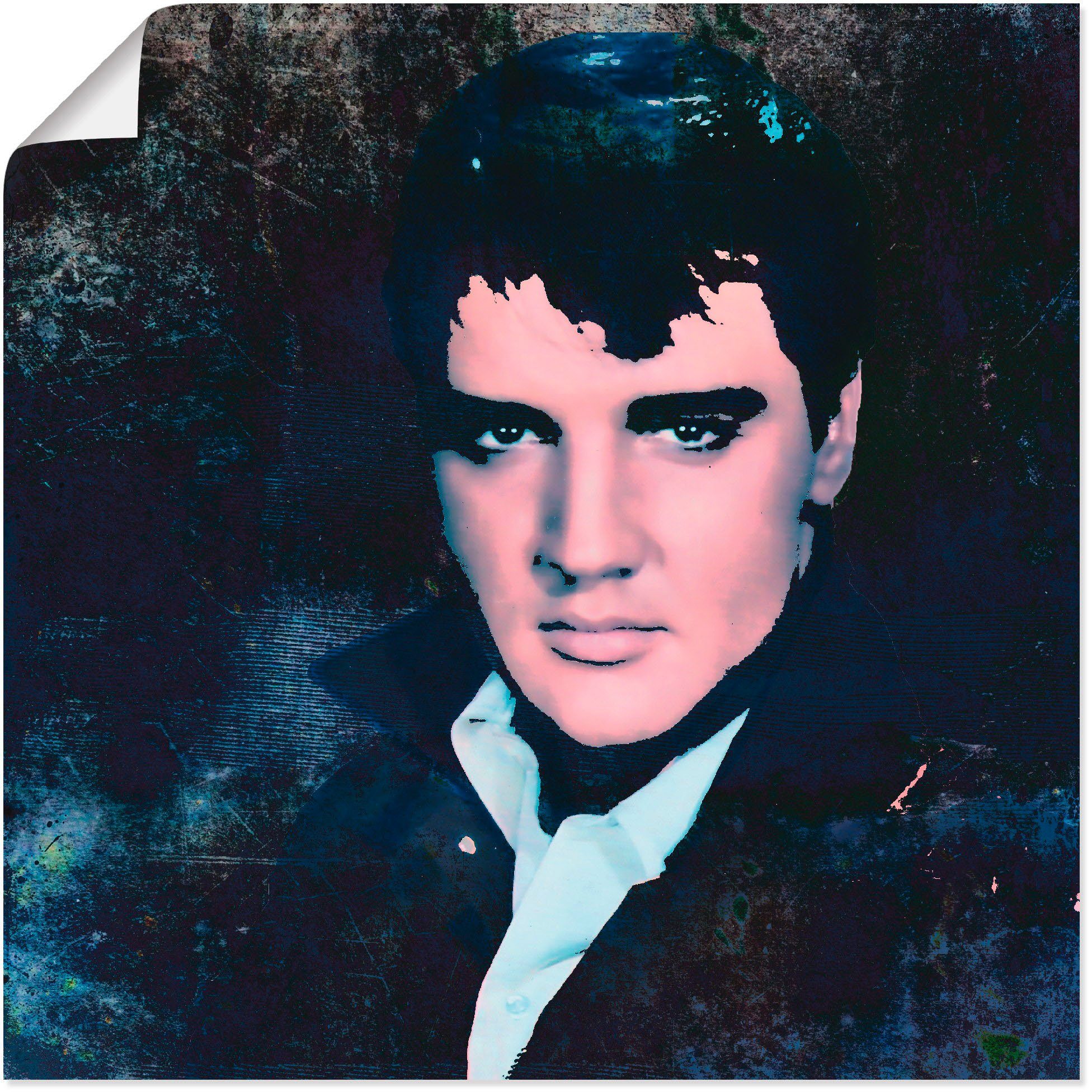 Artland Wandbild Legende Elvis Ii Stars 1 Stück In Vielen Größen