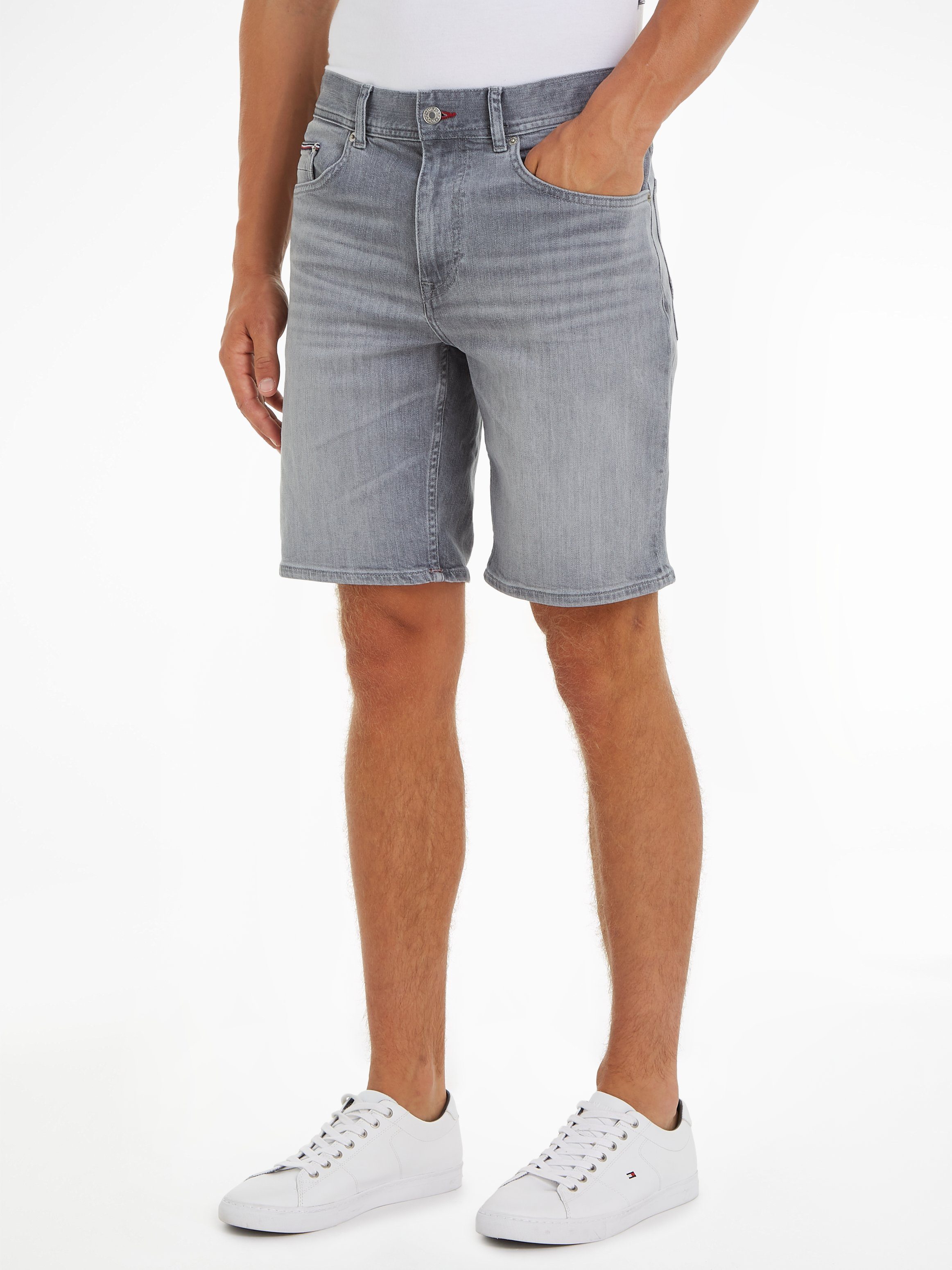 Tommy Hilfiger Jeansshorts BROOKLYN SHORT STR Denim aus Baumwollmischung