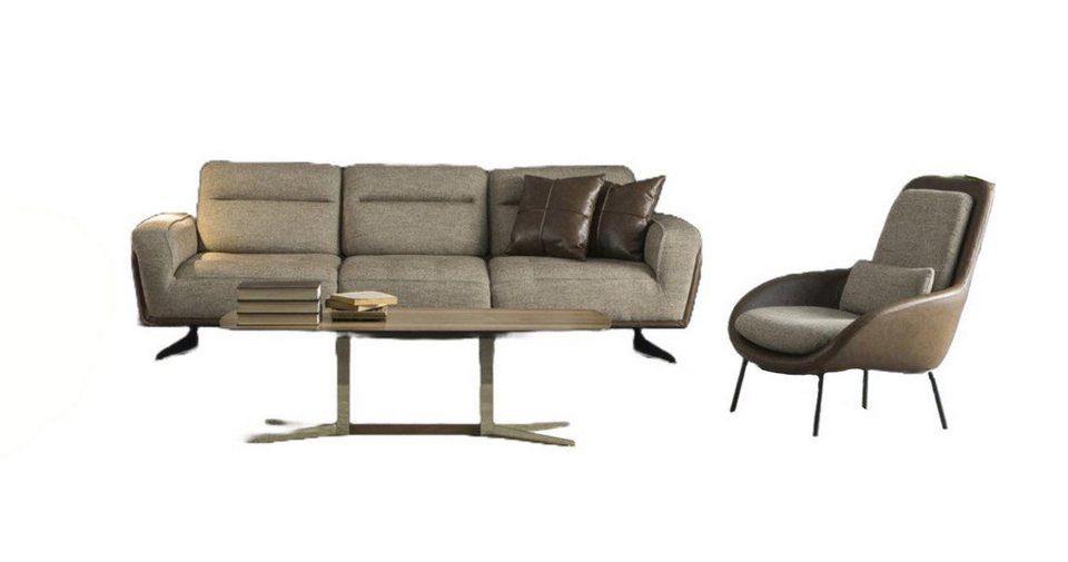 Xlmoebel Wohnzimmer Set Möbelset Mit 41 Sitzer Sofa Couchtisch Und