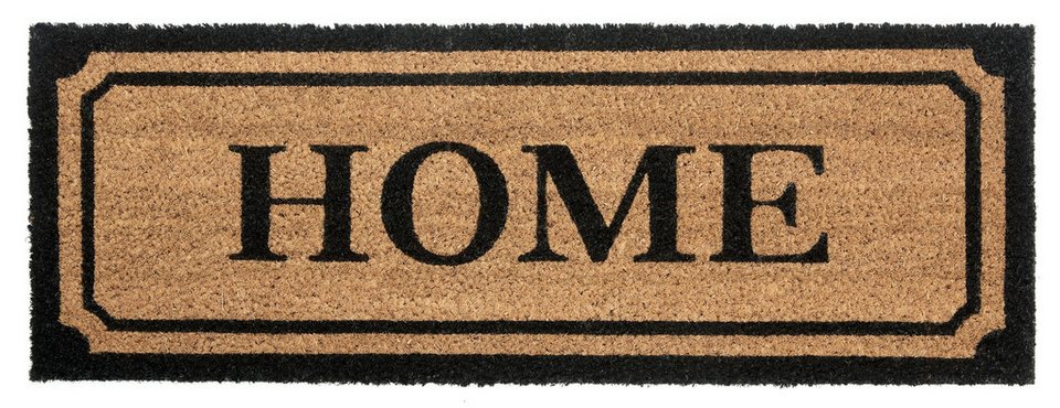 Hanse Home Fußmatte Mix Mats Kokos Wide Home Border Türmatte