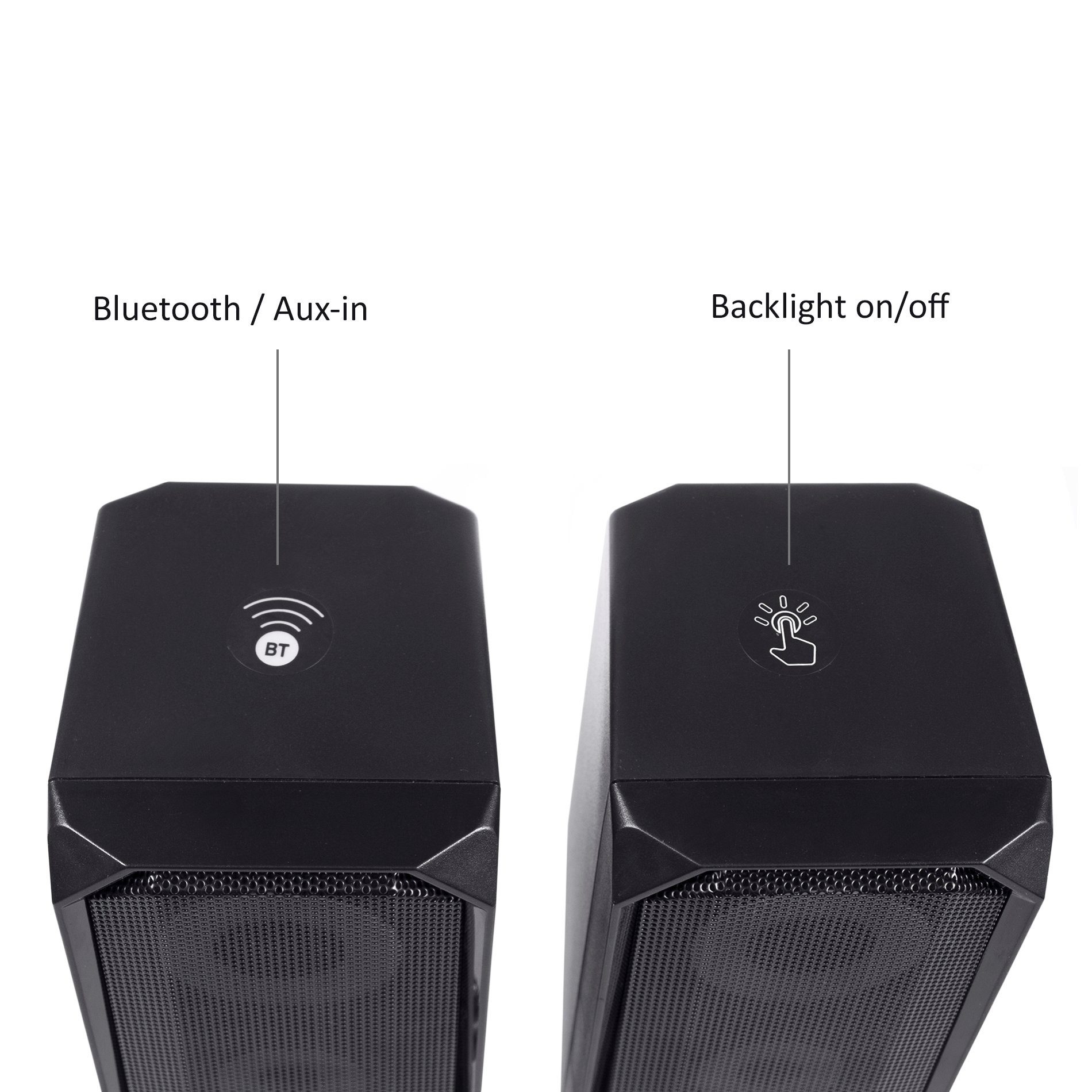 Audiocore AC845 Lautsprecher (Bluetooth AUX Computer-Lautsprecher ...
