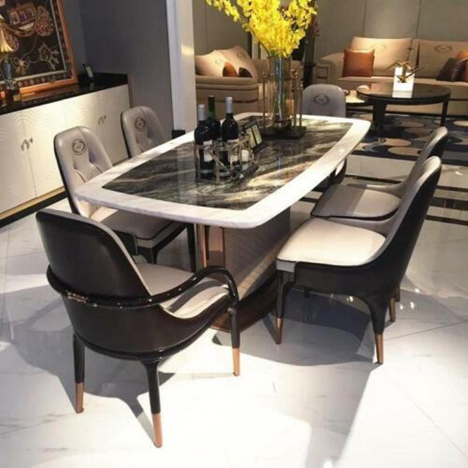 Jvmoebel Esszimmer Set Made In Europa Maße 6x Stuhlbth 57 X 69 X