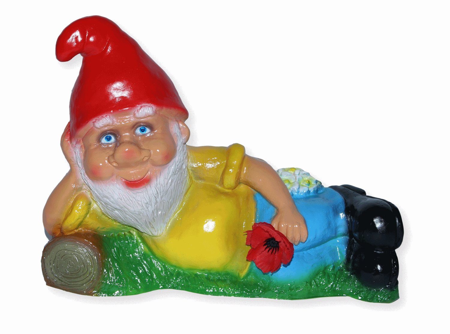 Rakso Oskar Schneider Gmbh Gartenzwerg Deko Figur Lustiger Zwerg H 21