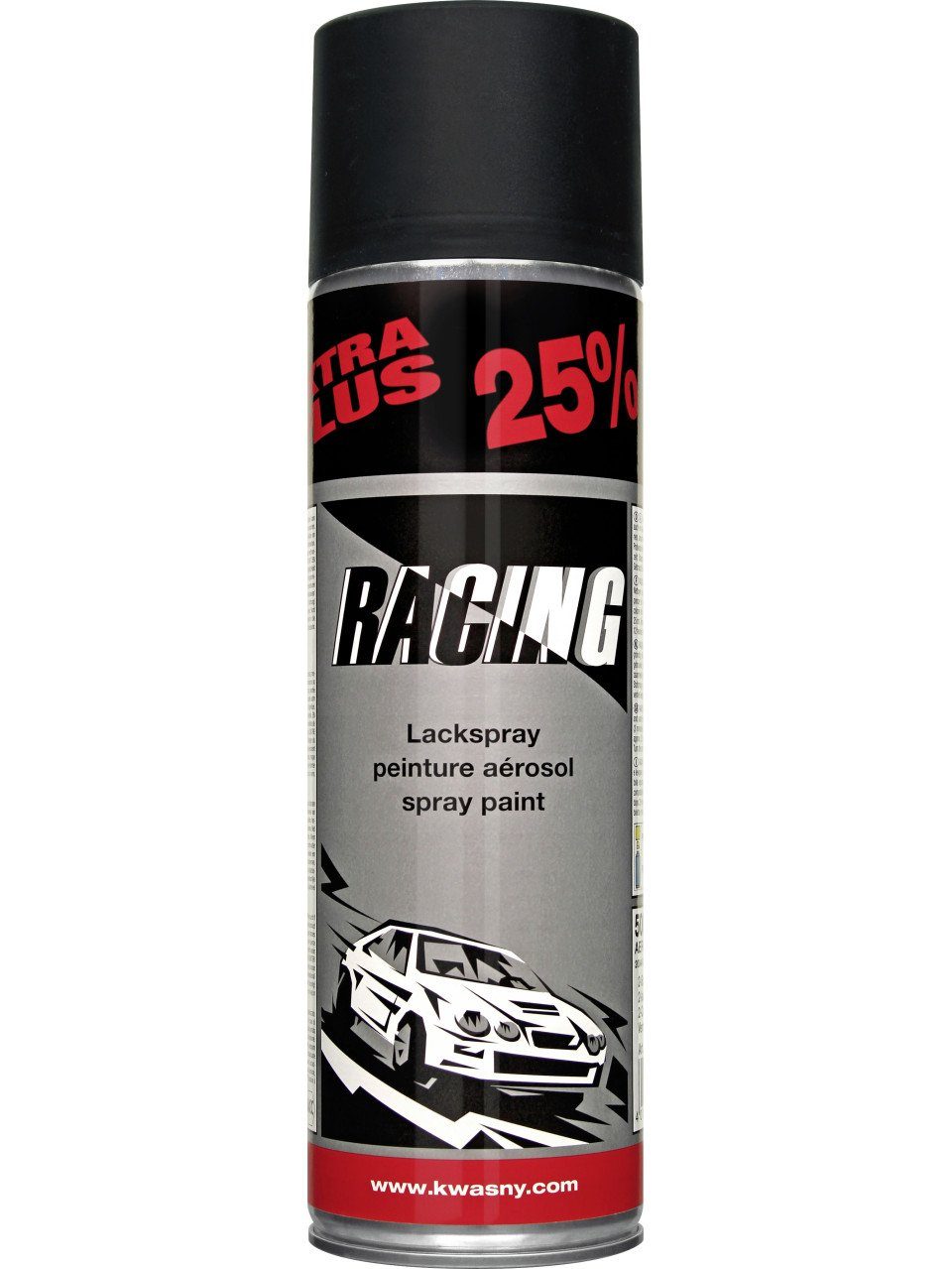 Auto-K Sprühlack Auto-K Racing Lackspray tiefschwarz matt