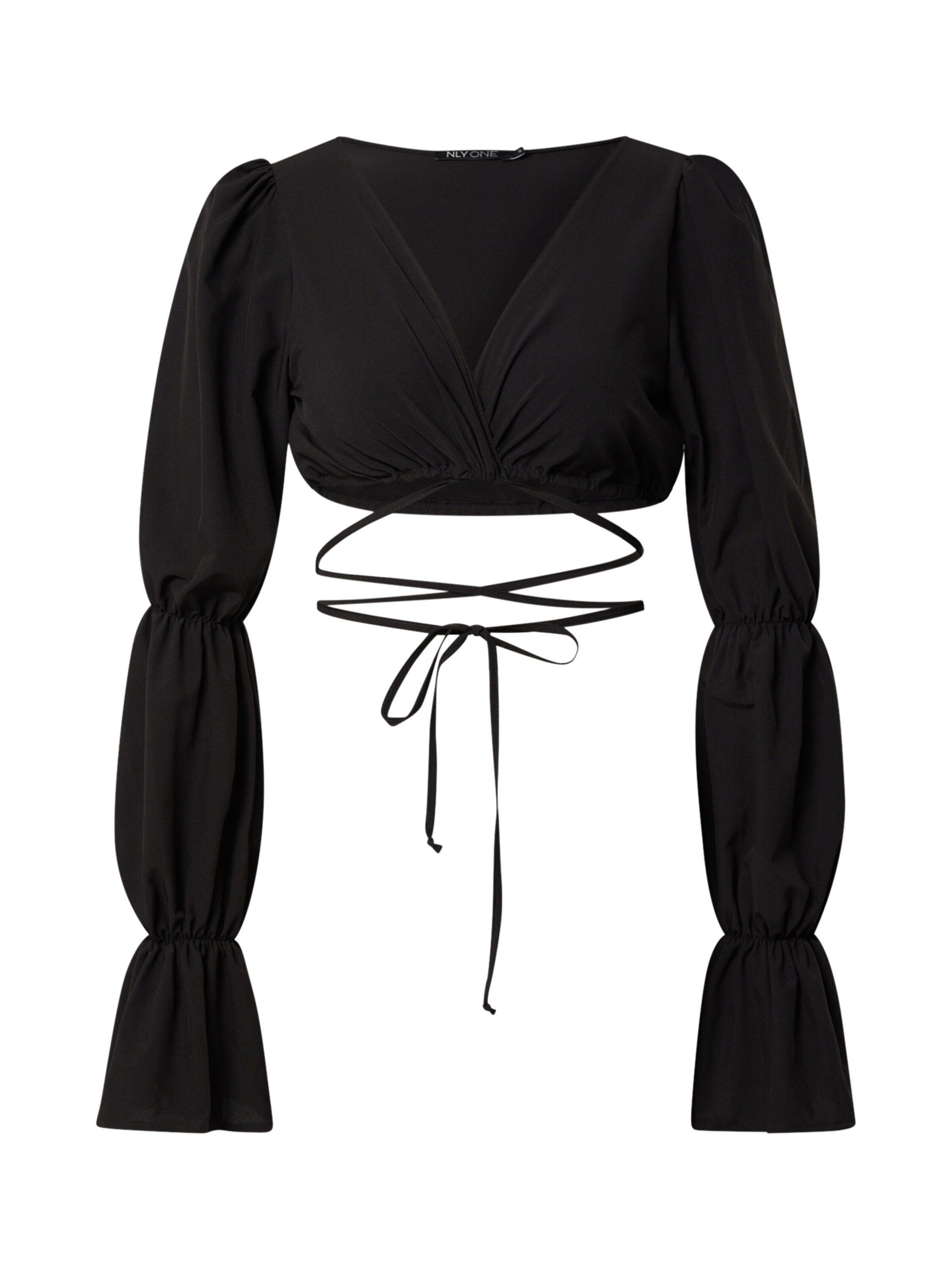 Nly By Nelly Langarmbluse 1 Tlg Drapiertgerafft