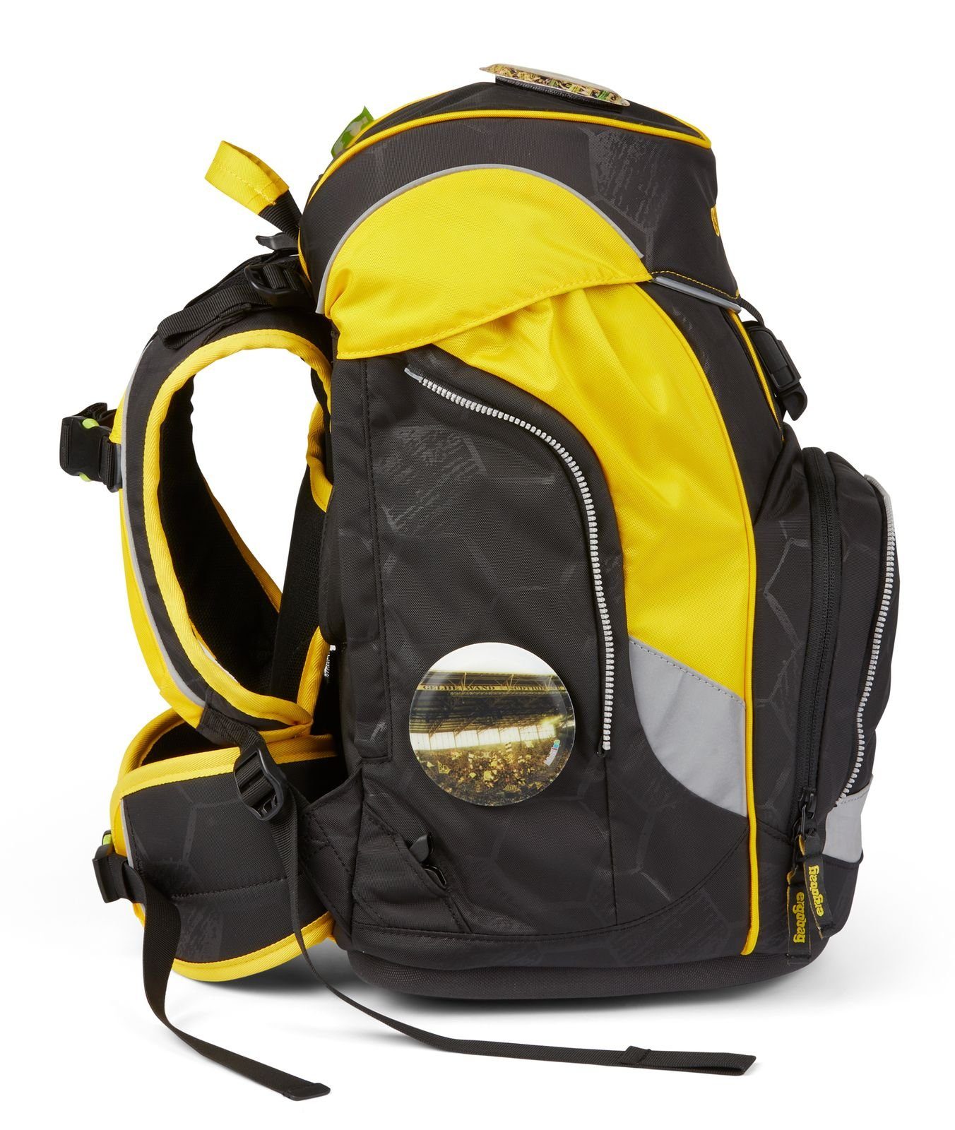 ergobag Schulranzen Football-Edition (Set, 5-tlg), Tornister