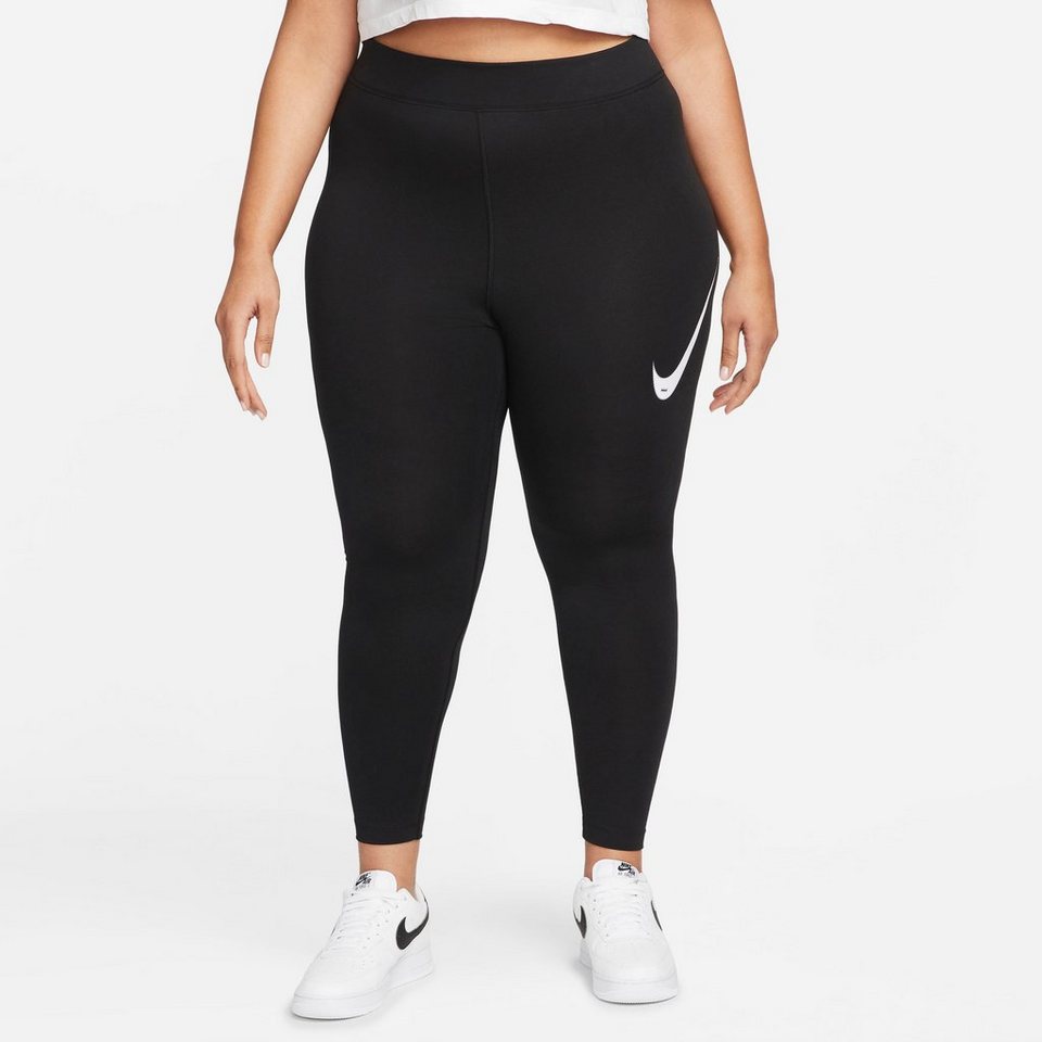 Nike Sportswear Leggings W Nsw Swsh Hr Tight Plus« Online Kaufen Otto