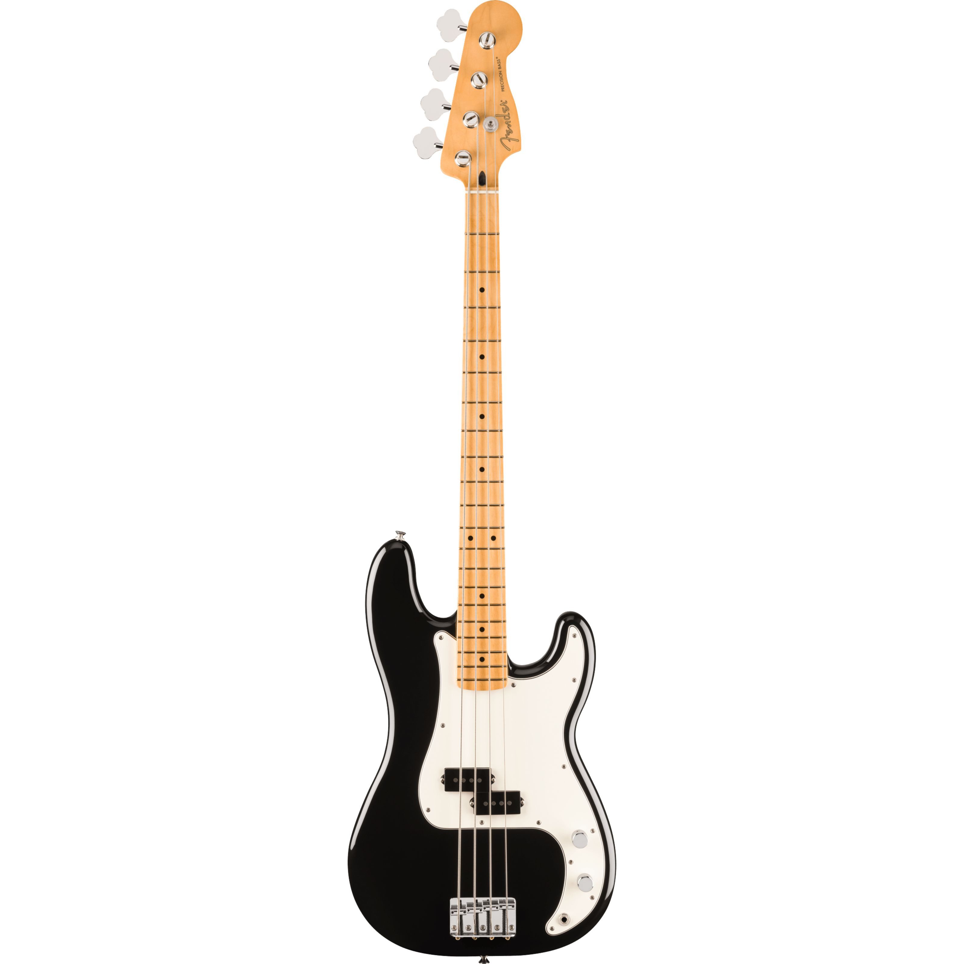 Fender E-Bass, E-Bässe, 4-Saiter E-Bässe, Player II Precision Bass MN Black - E-Bass