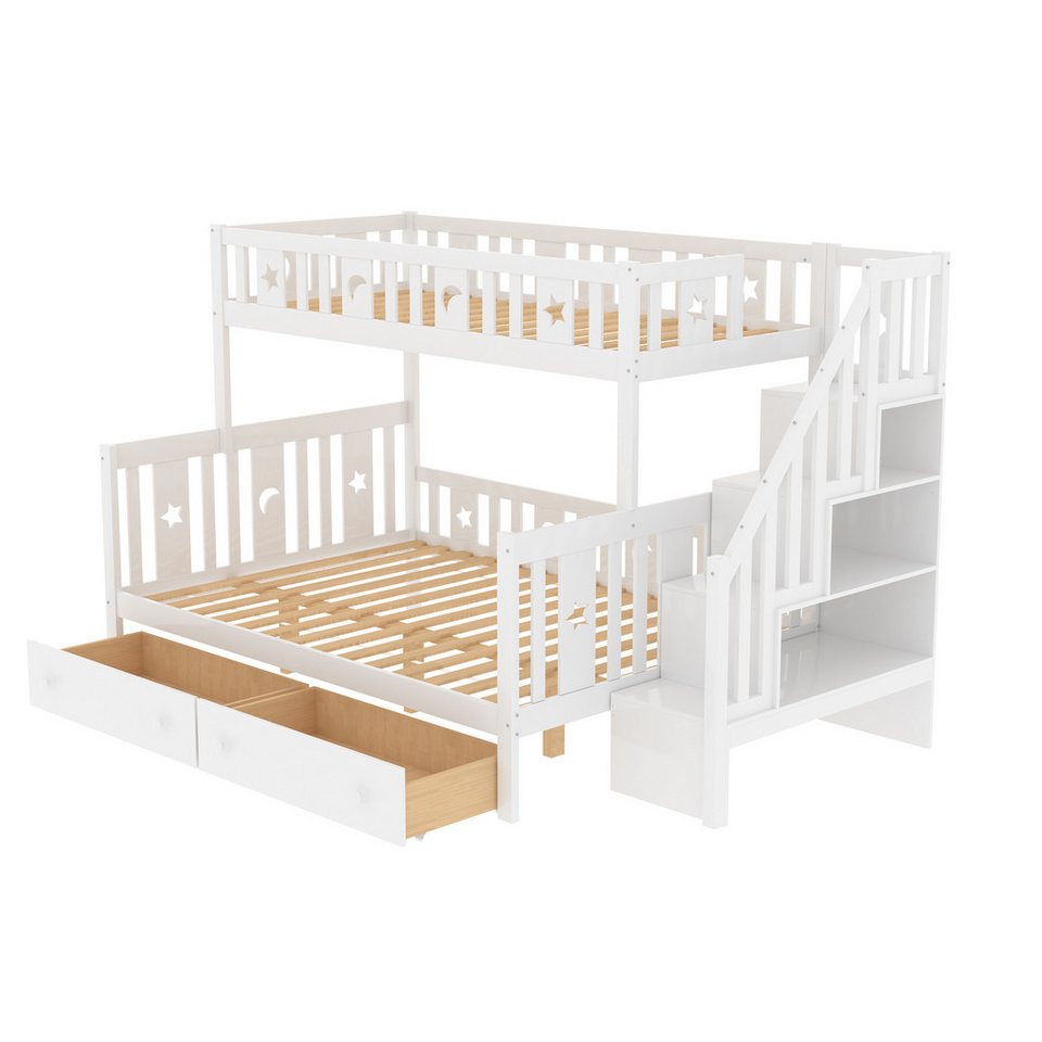 Rutaqian Kinderbett Kinderbett 90x200140x200cm Etagenbett Aus