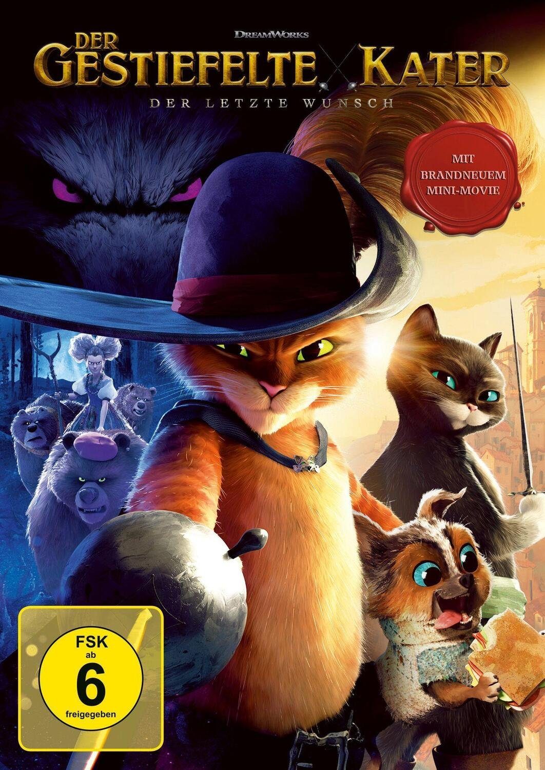 Universal Pictures DVD Der gestiefelte Kater: Der letzte Wunsch