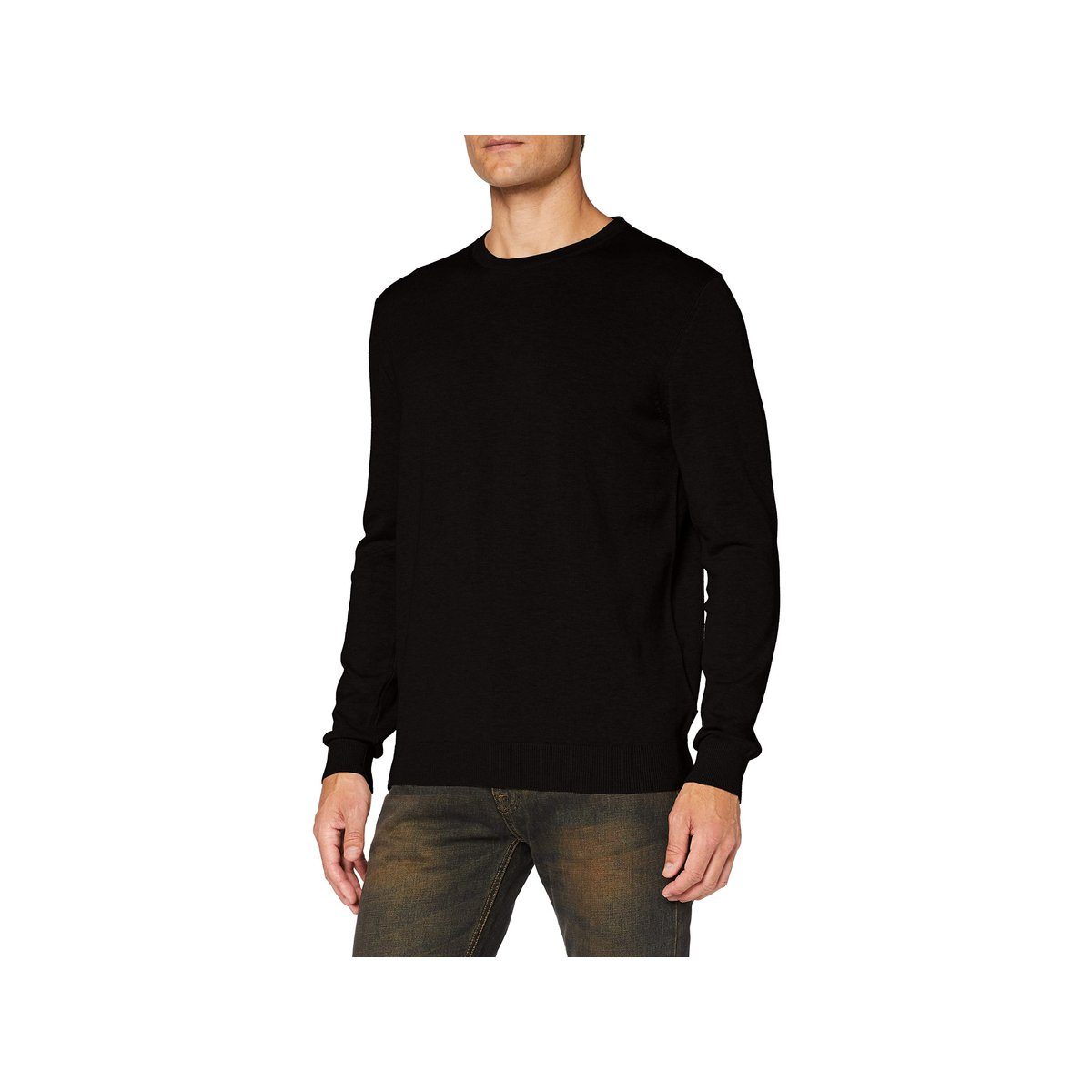 Esprit Rundhalspullover Schwarz Regular 1 Tlg