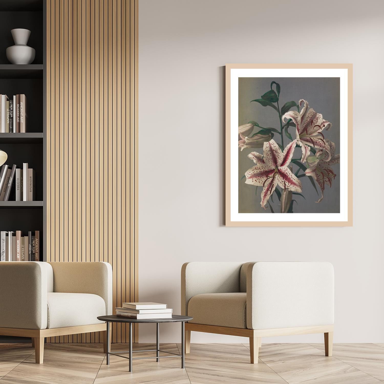 queence Bild mit Rahmen Sigrid, Premium Rahmenbild