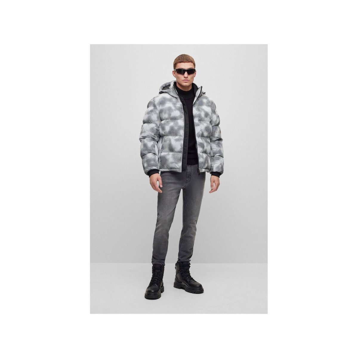 BOSS Anorak grün (1-St), Gutes Preis-Leistungs-Verhältnis