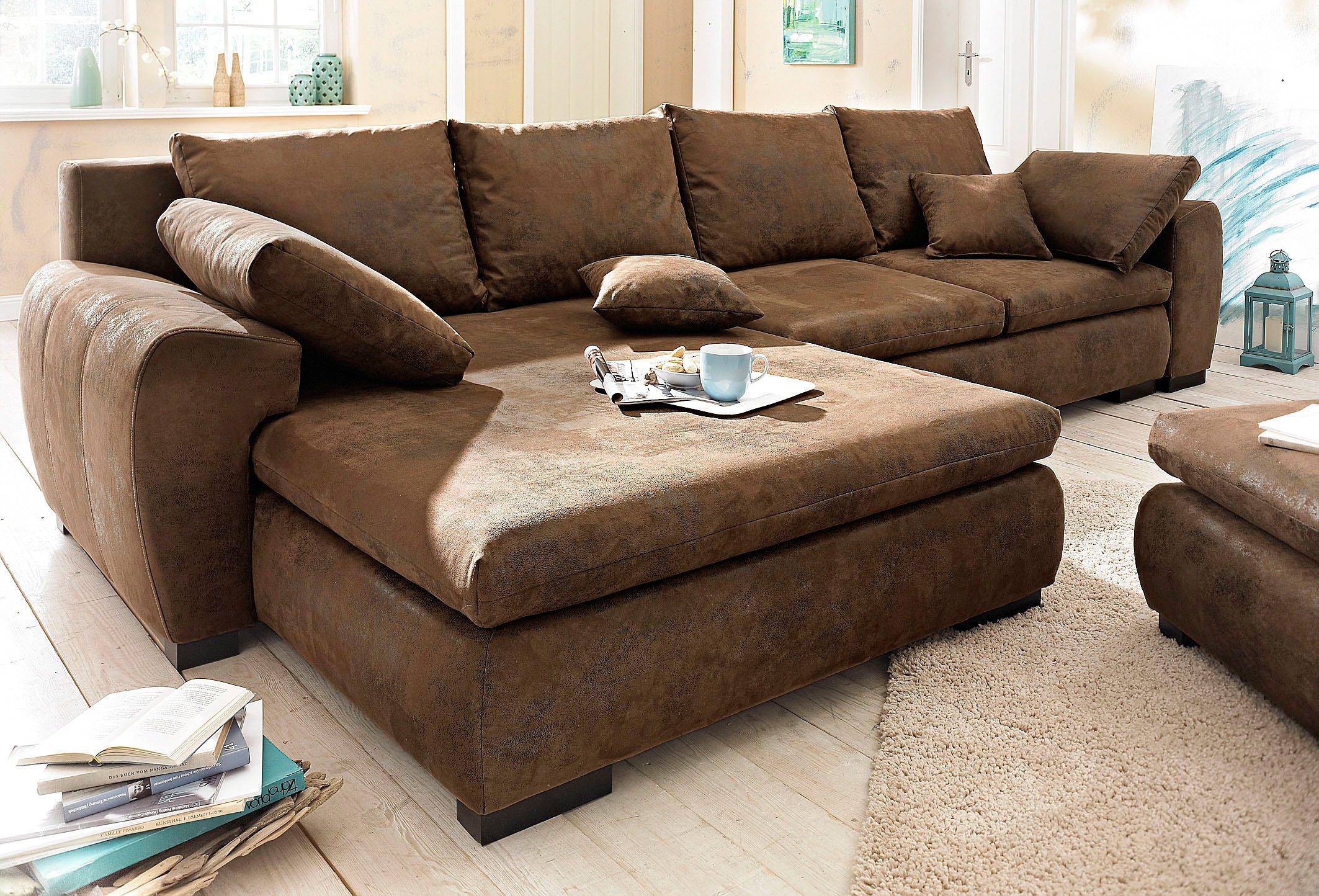 Home Affaire Ecksofa Cara Mia L Form Wahlweise Mit Bettfunktion Und