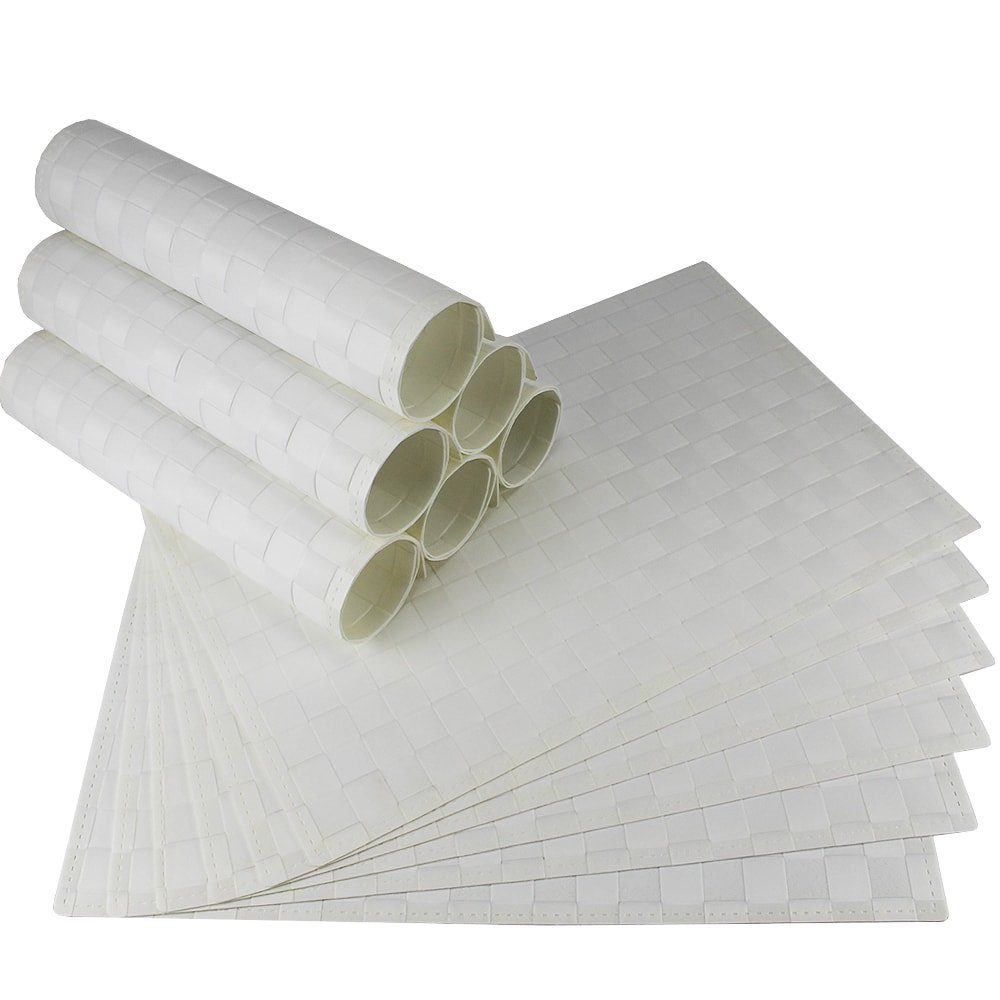 Platzset Tischsets Modern 12 Stk Weiß Platzsets 45 Cm Matches21 Home