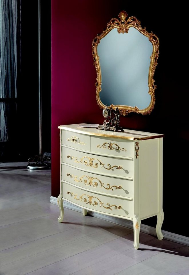 Jvmoebel Kommode Möbel Holz Stil Barock Kommode Schränke Designer