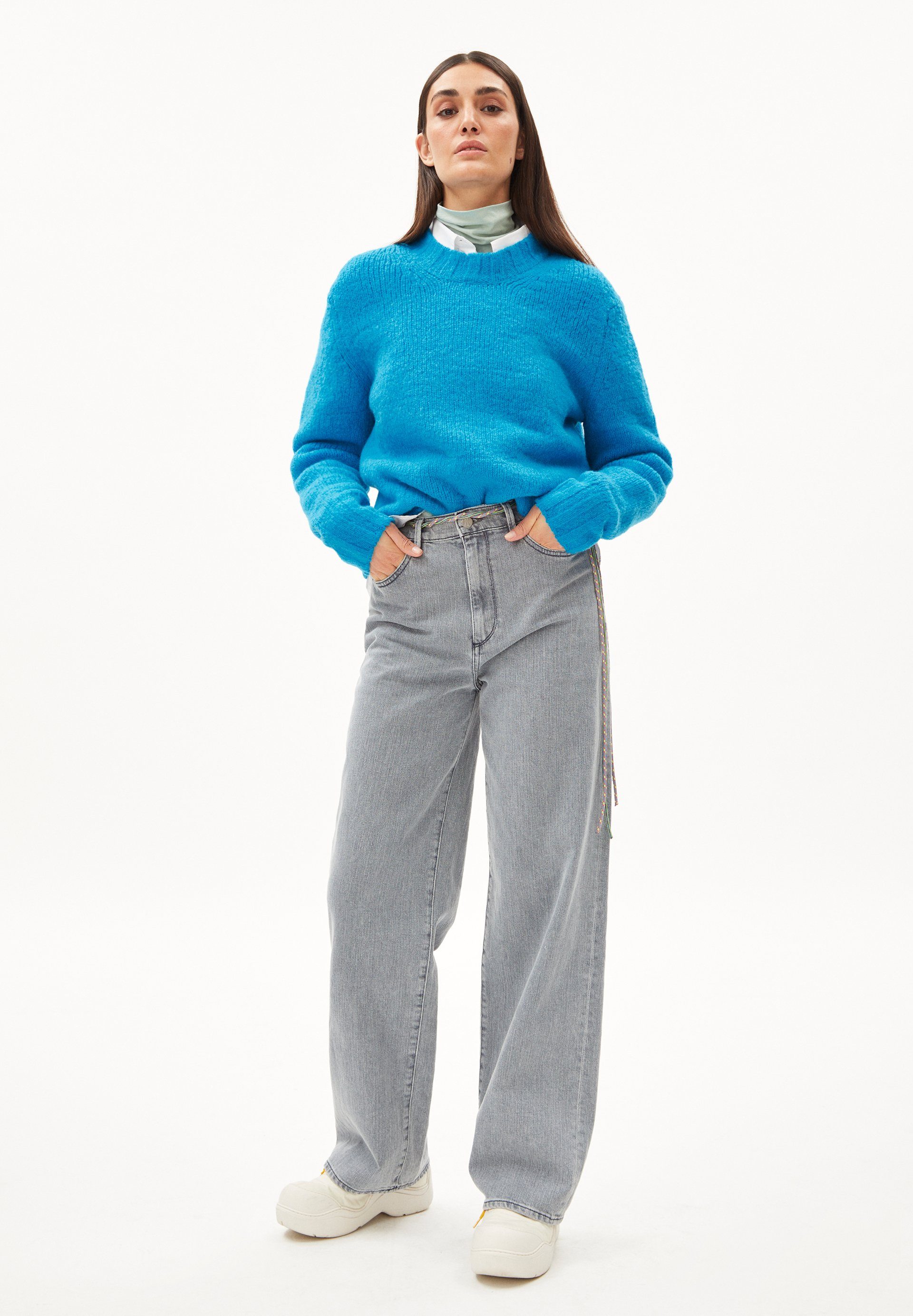 Armedangels Strickpullover MAYLAA PREMIUM Damen (1-tlg)