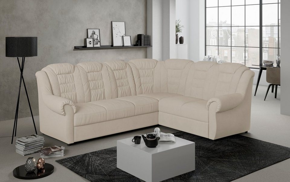 Home Affaire Ecksofa Boston Gemütliches Ecksofa Mit Hoher Rückenlehne