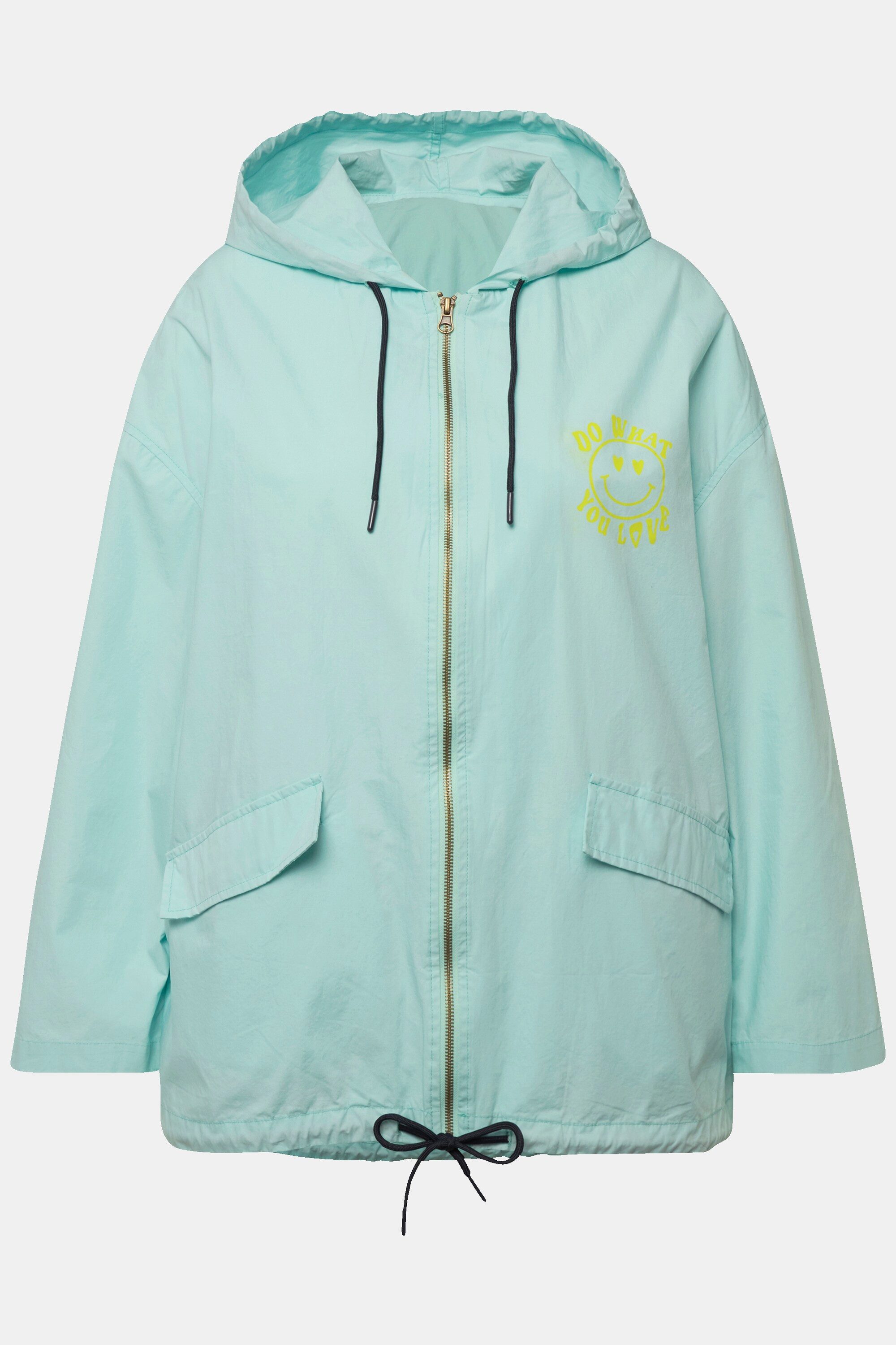 Angel Of Style Sweatjacke Jacke Oversized Kapuze Zipper Langarm