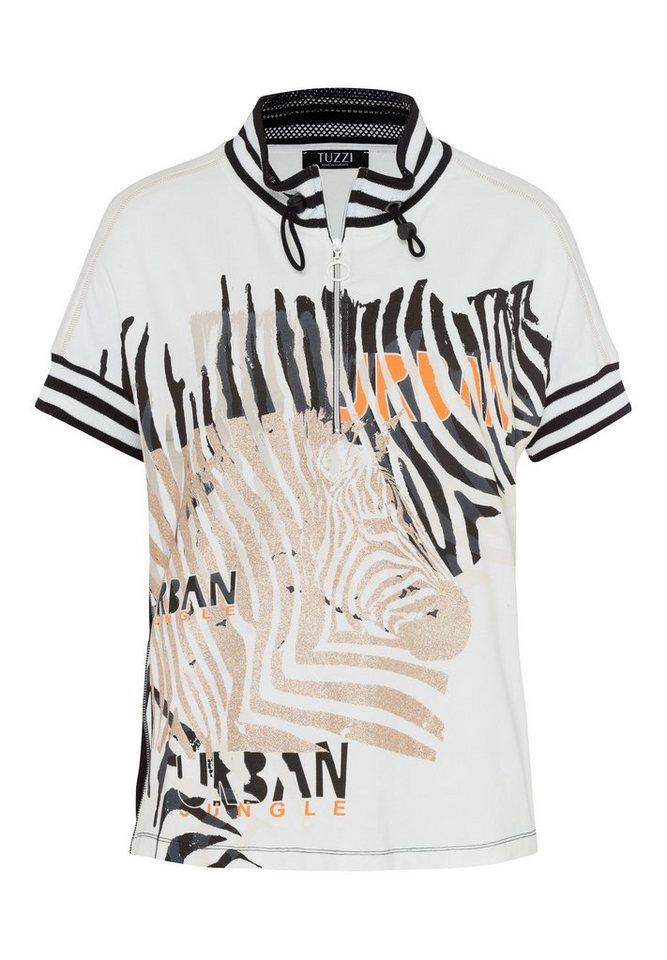 Tuzzi Longsleeve Shirt Sunset Vibes Mit Kurzen Raglanärmeln
