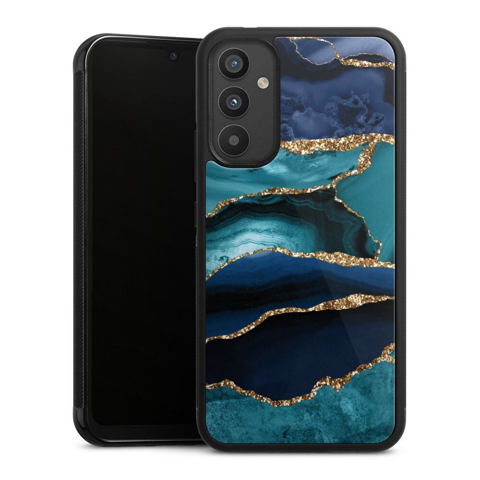 Deindesign Handyhülle Marmor Trends Glitzer Look Samsung Galaxy A34
