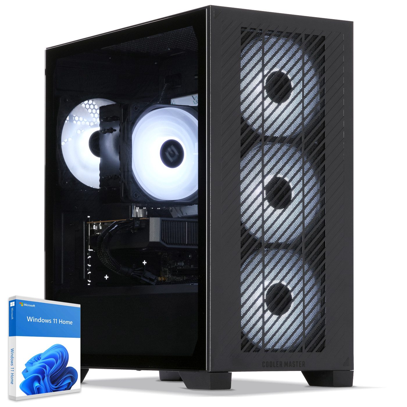Sedatech UCCJ211I1I1HF - Gaming-PC (AMD Ryzen 7 9700X 8x 3.8GHz (max 5.5GHz), Geforce RTX5070 ...