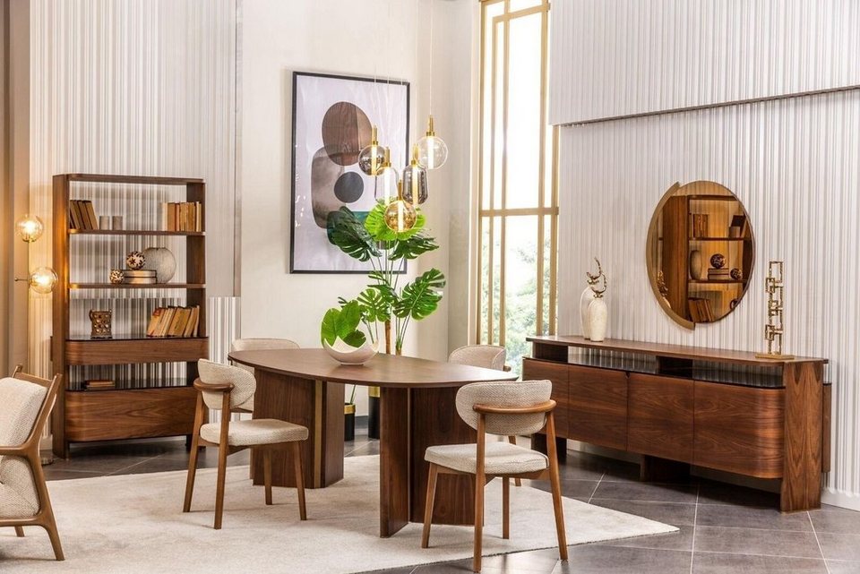 Jvmoebel Essgruppe Esszimmer Garnitur Essgruppe Essecke Esstisch Stühle