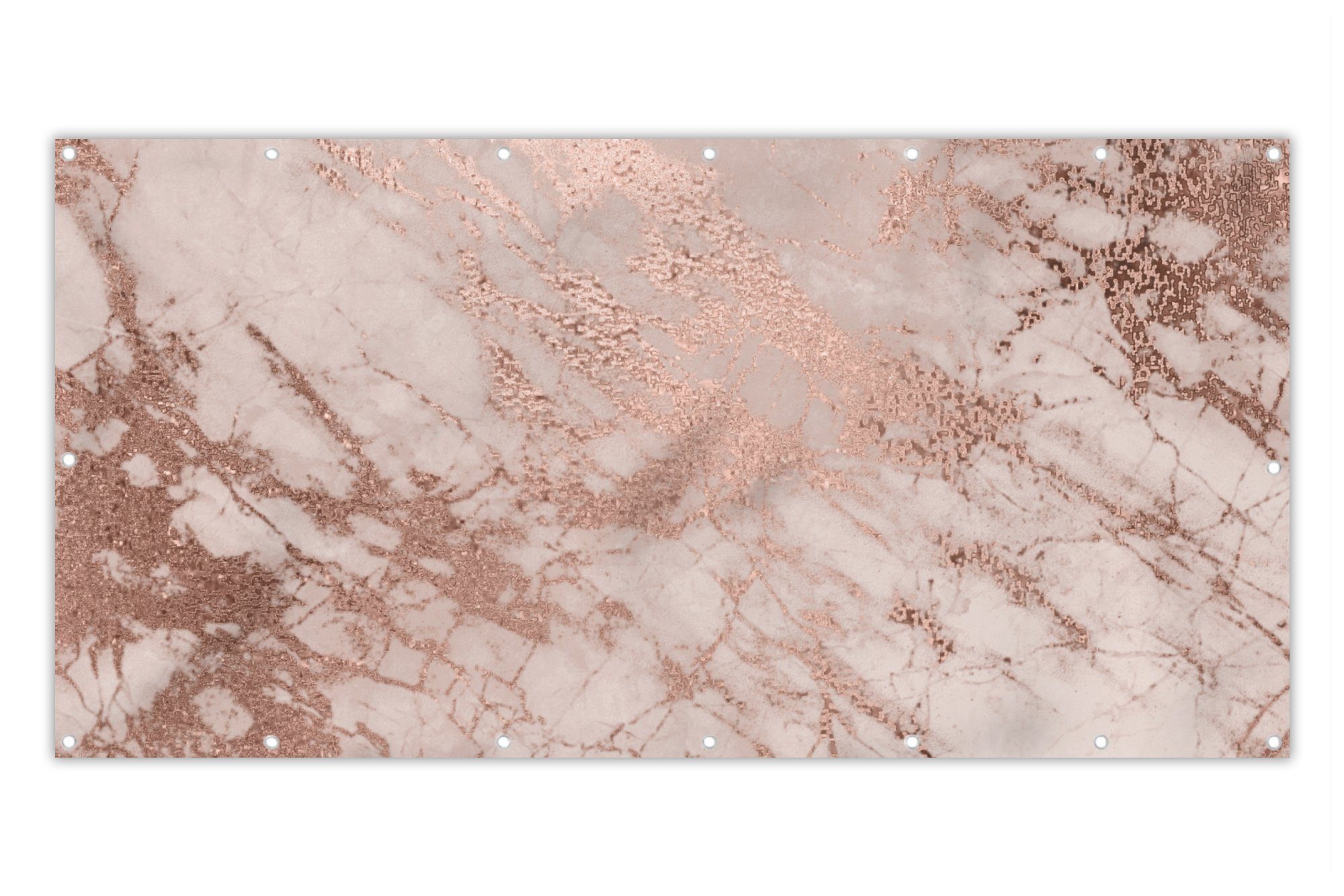 Muchowow Balkonsichtschutz Marmor Rosa Luxus Marmoroptik