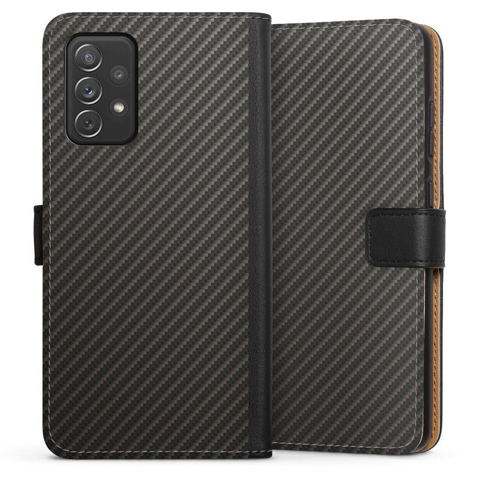 DeinDesign Handyhülle Metallic Look Muster Carbon Carbon, Samsung ...