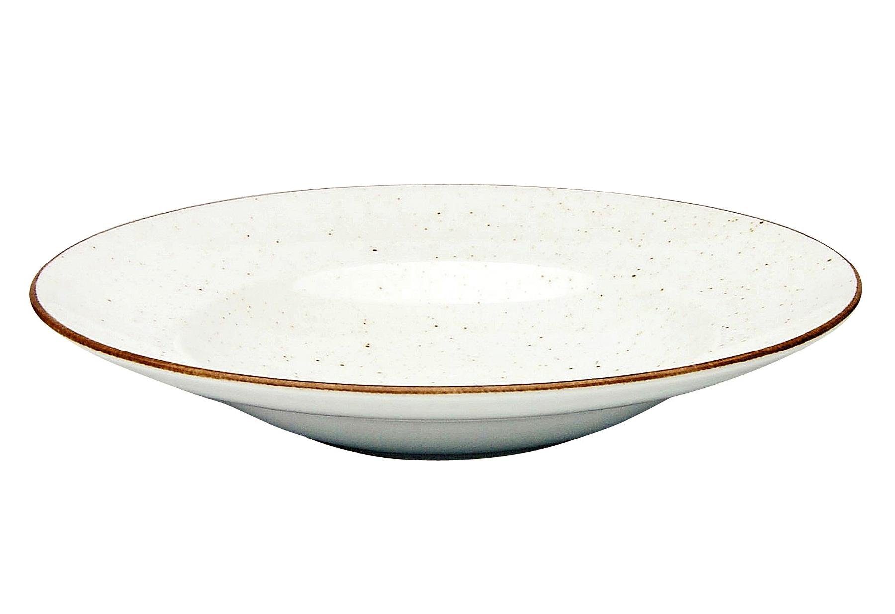 Creatable Geschirr Set Pastateller 27cm Vintage Nature Weiß