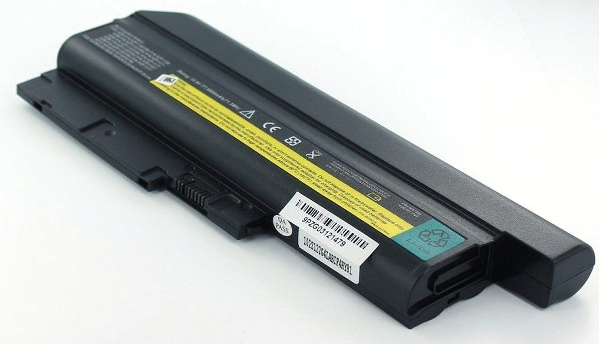 Laptop-Akku 6600 mAh (10.8 V), es handelt sich um einen Li-Ion-Akku