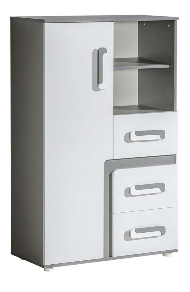 99rooms Kinderkleiderschrank Avino I Highboard Standschrank Offene