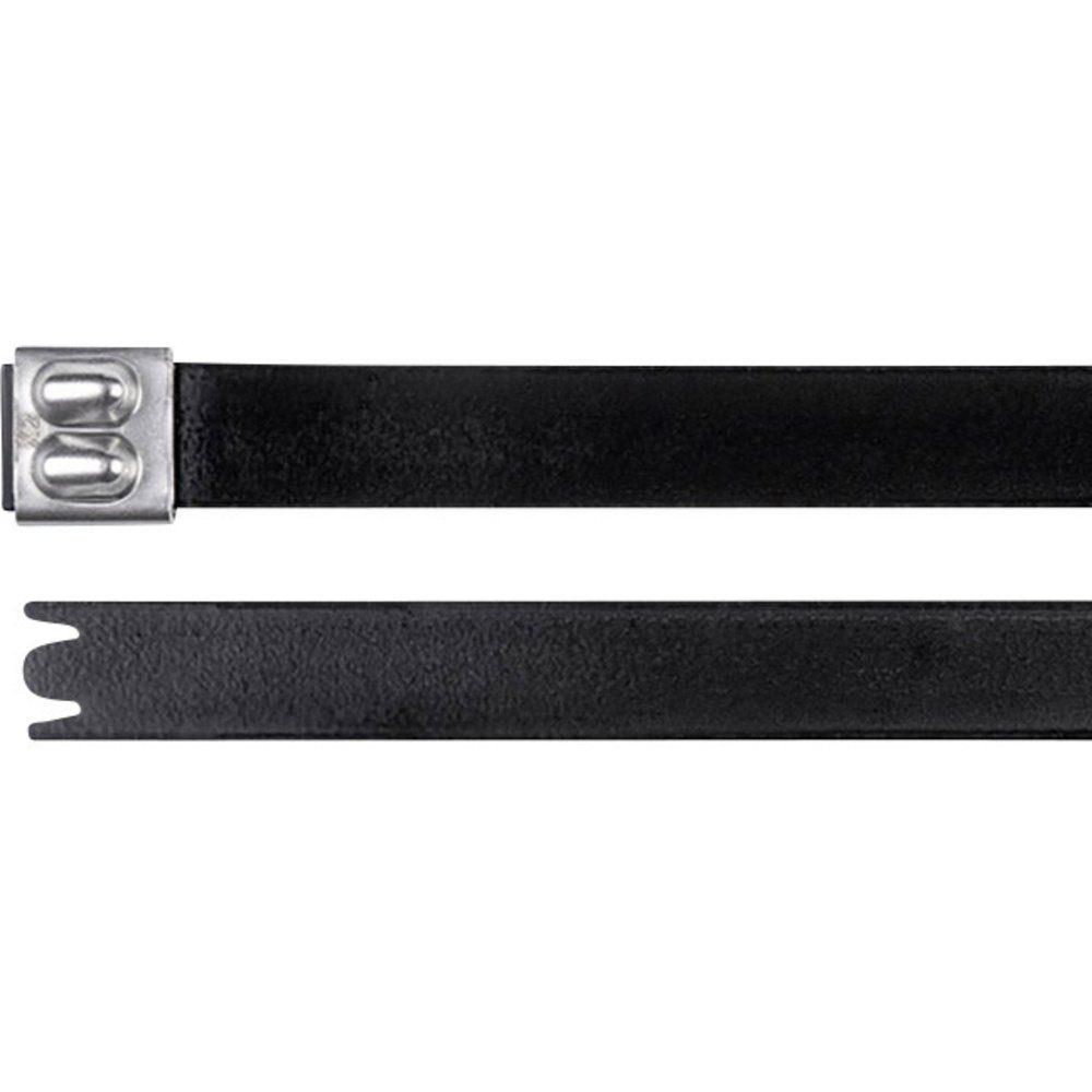 Hellermann Kabelbinder HellermannTyton 111-00299 MBT14XHFC-SS316/SP-BK ...