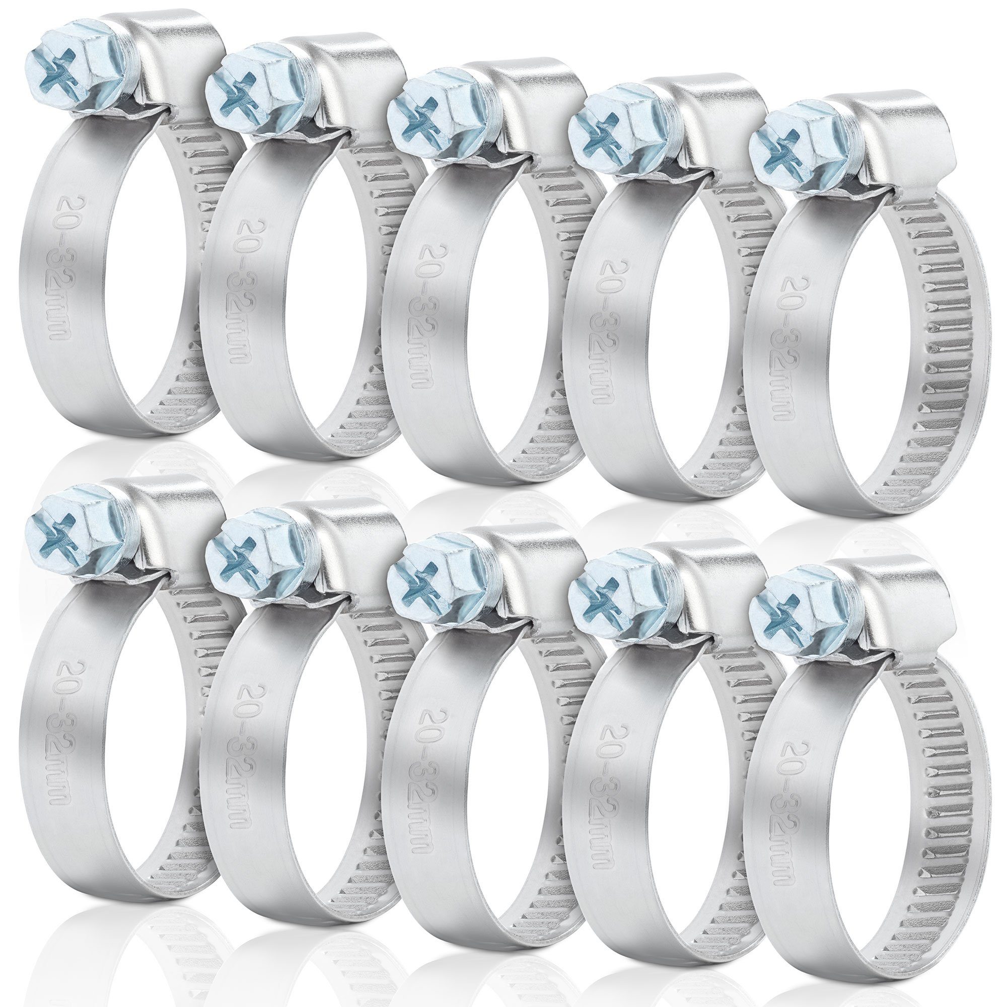 Villkin Schlauchschelle Villkin Schlauchschellen Set, (10-St)