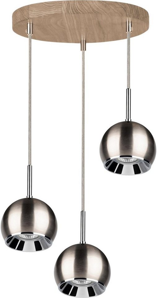 Spot Light Pendelleuchte Ball Wood Led Wechselbar Warmweiß