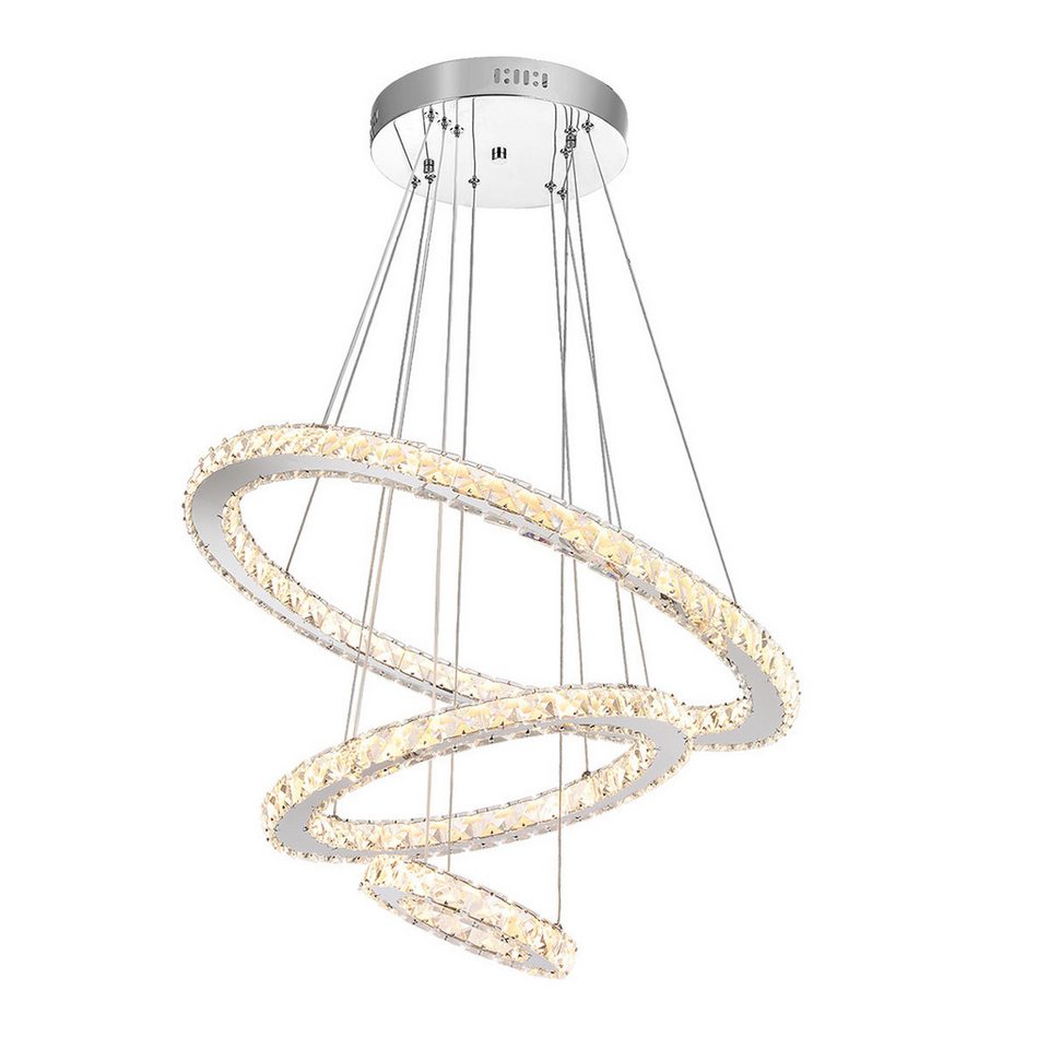 Oyajia Deckenleuchte Led Kristall Deckenlampe Dimmbare Moderne