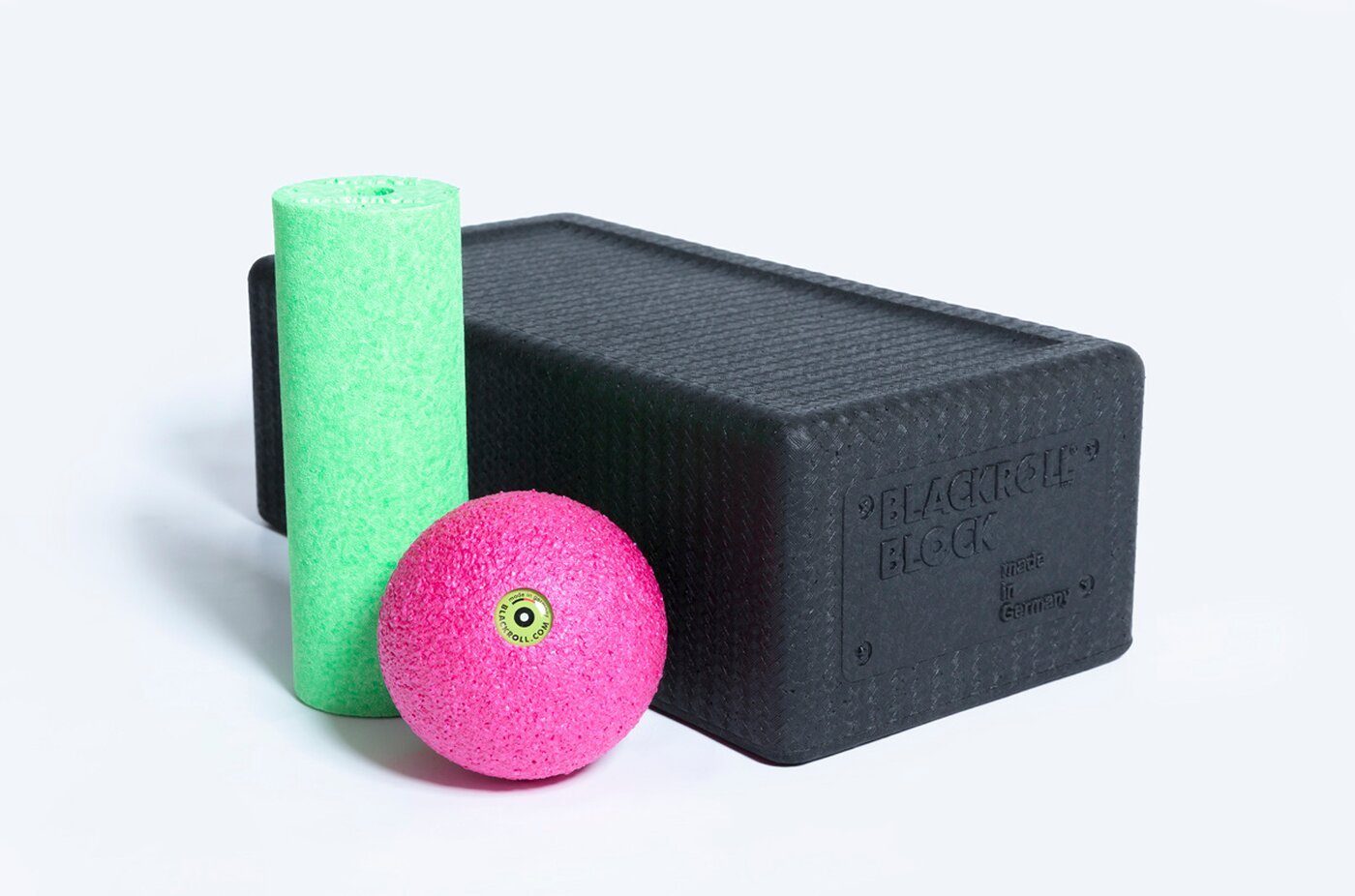Blackroll Massagerolle BLACKROLL(R) BLOCK - black SCHWARZ