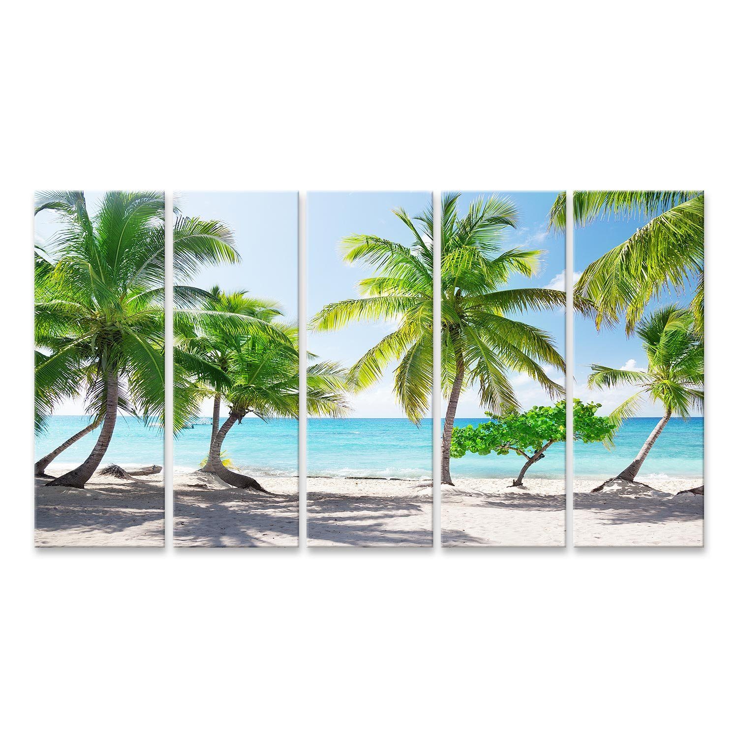 islandburner Leinwandbild Bild auf Leinwand Catalina Insel in der Dominikanischen Republik Wandb