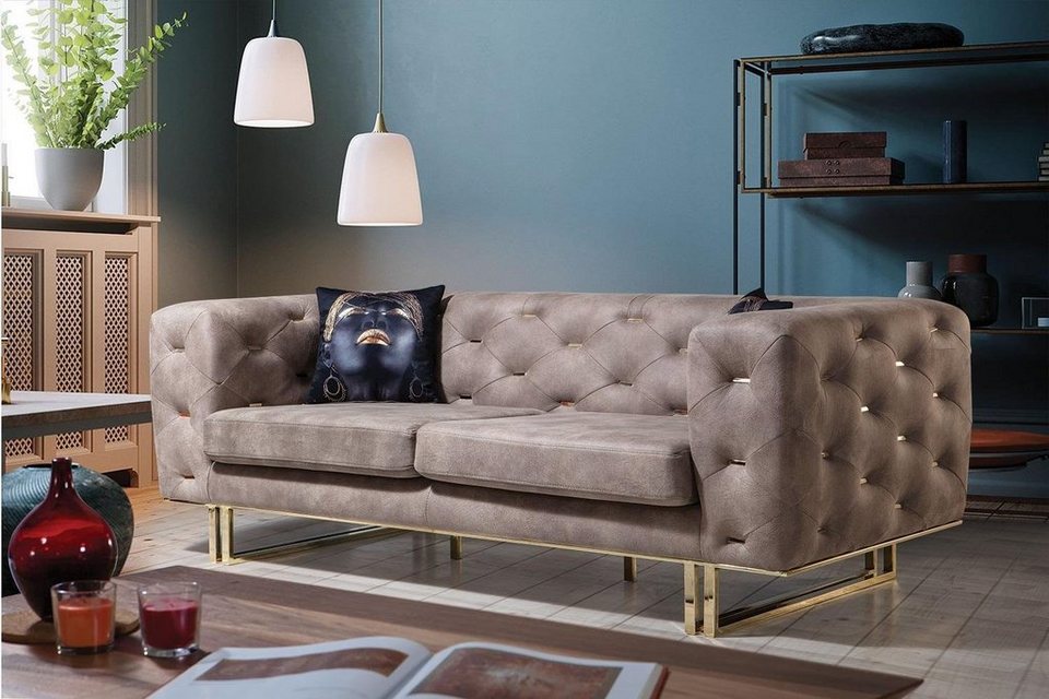 Jvmoebel Sofa Sofa 3 Sitzer Design Sofas Polster Couchen Moderne Sitz