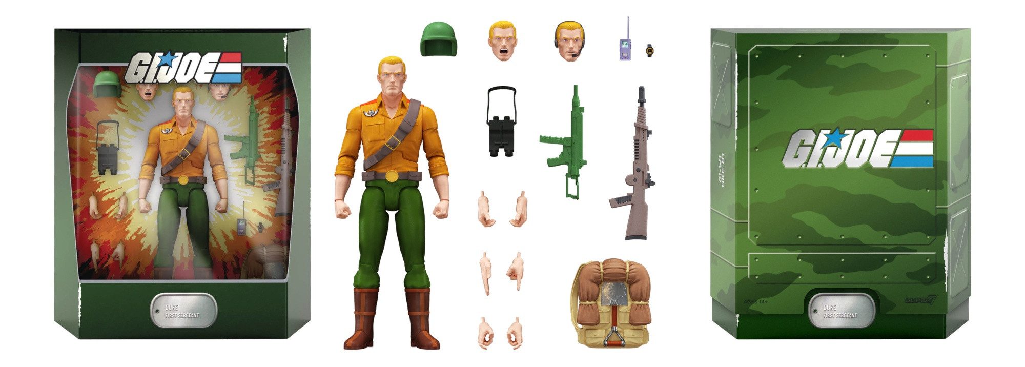 Super7 Actionfigur G.I. Joe Ultimates Snake Eyes [Real American Hero ...