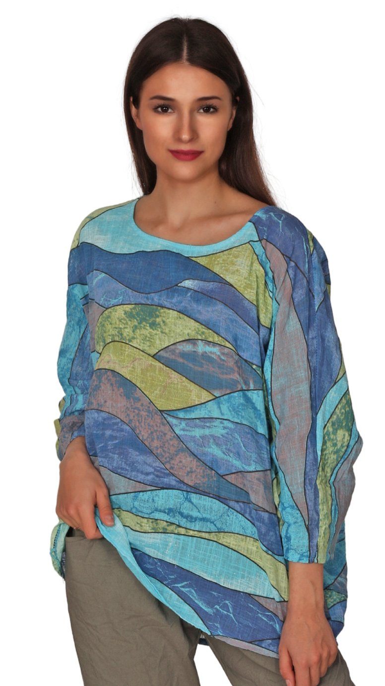 ᐅ Charis Moda Tunika Tunika Shirt 3/4 Arm Graphic Design | OTTO
