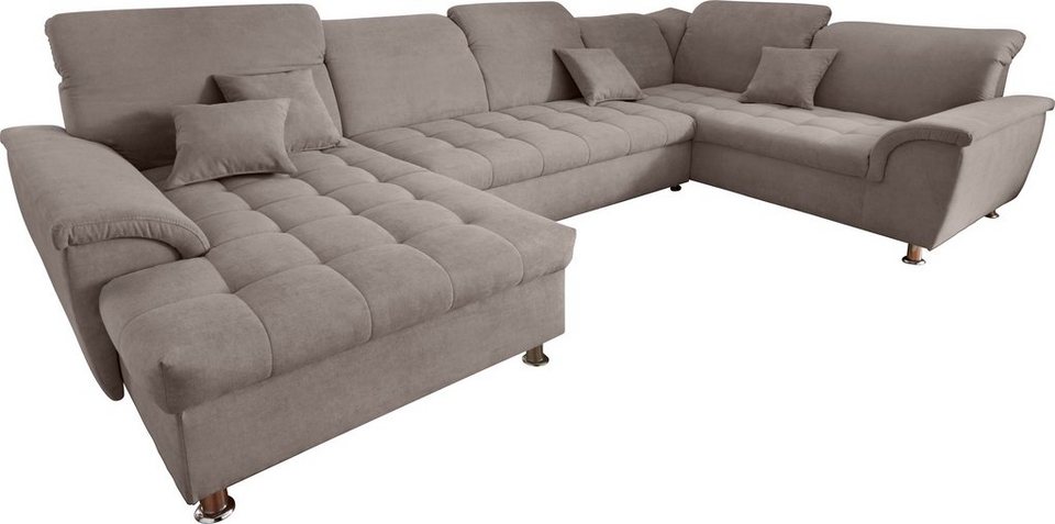 Domo Collection Wohnlandschaft Franzi Im Xxl Format Wahlweise Mit